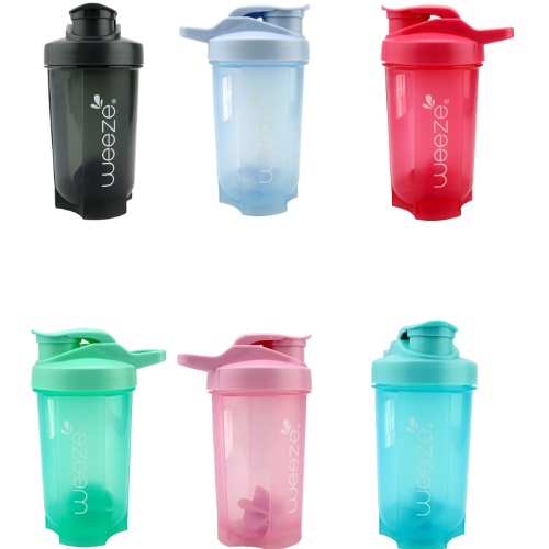 Coqueteleira Shaker Academia Com Mola 500 Ml - Faz a Boa!