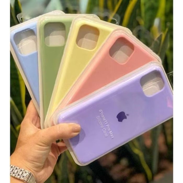 Capa Capinha Case Silicone Aveludada Para iPhone 11 Pro Max - Linha de ...