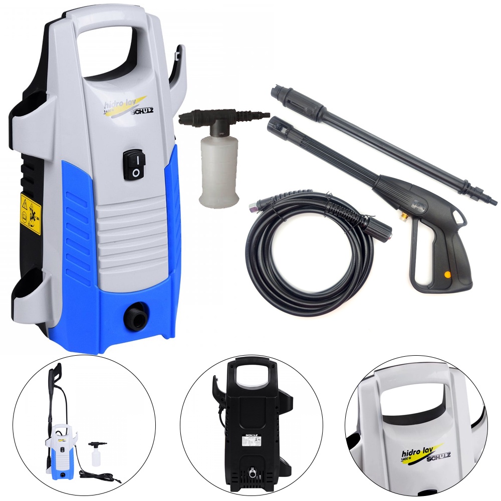 LAVADORA DE ALTA PRESSAO 1400W 1450LBS - HIDRO LAV SCHULZ | Shopee Brasil