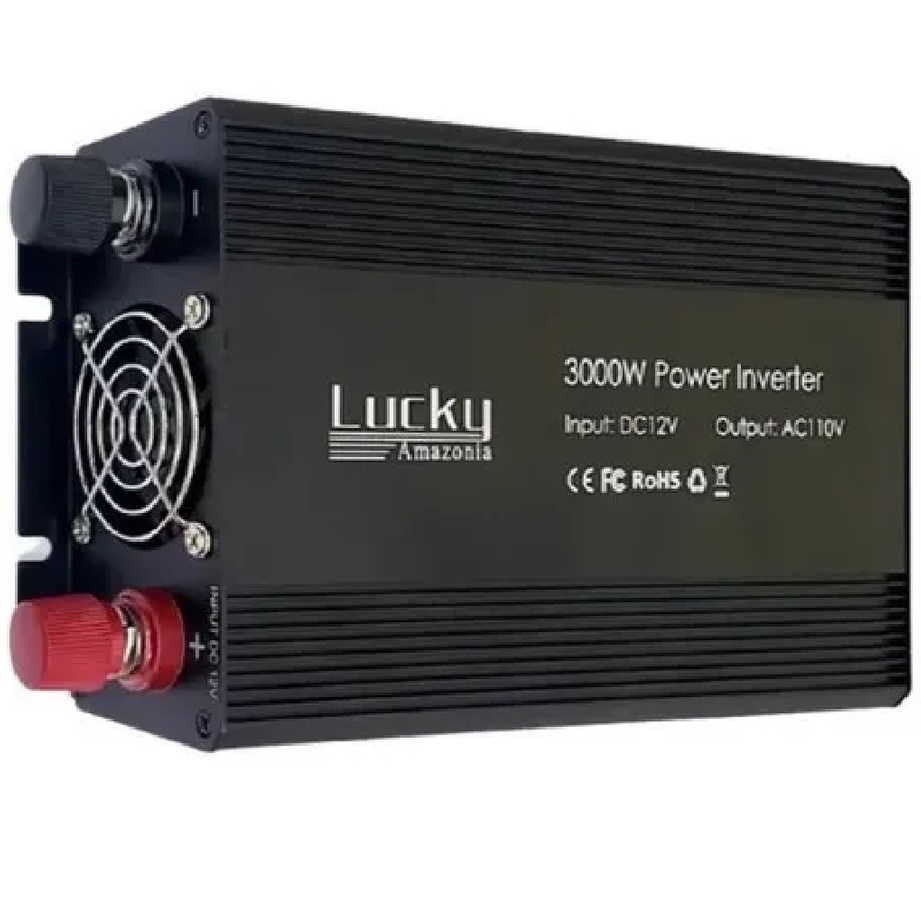 Inversor Conversor Transformador 3000w 12v 110v Geladeira conversor energia | Shopee Brasil