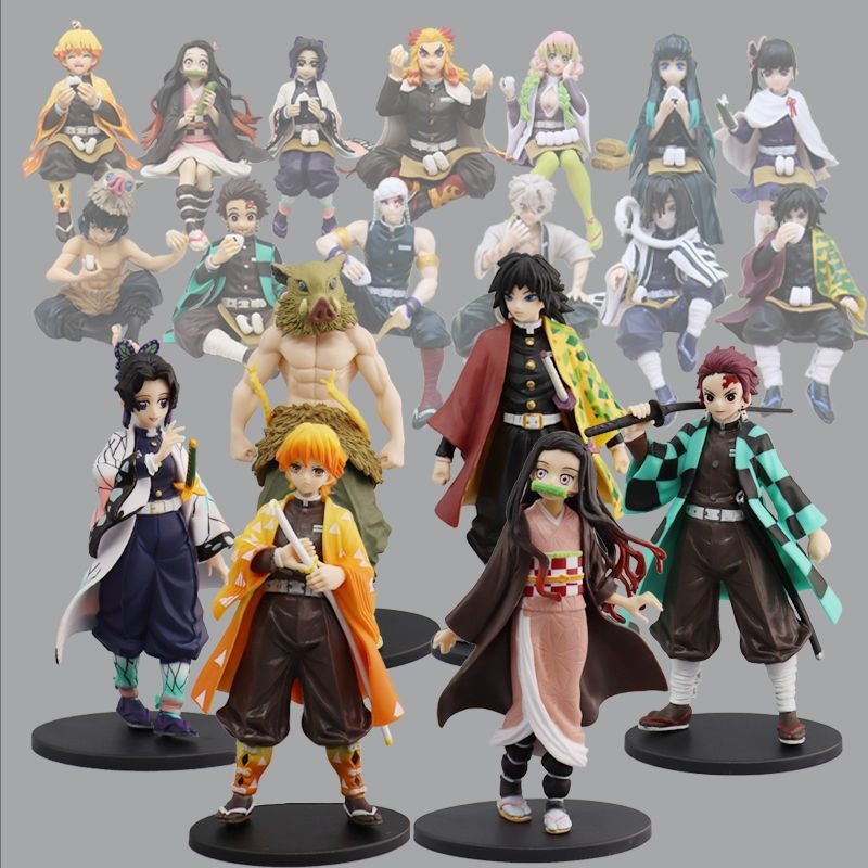 Boneco De Brinquedo Em PVC Demon Slayer Kimetsu no Yaiba PM Perching ...