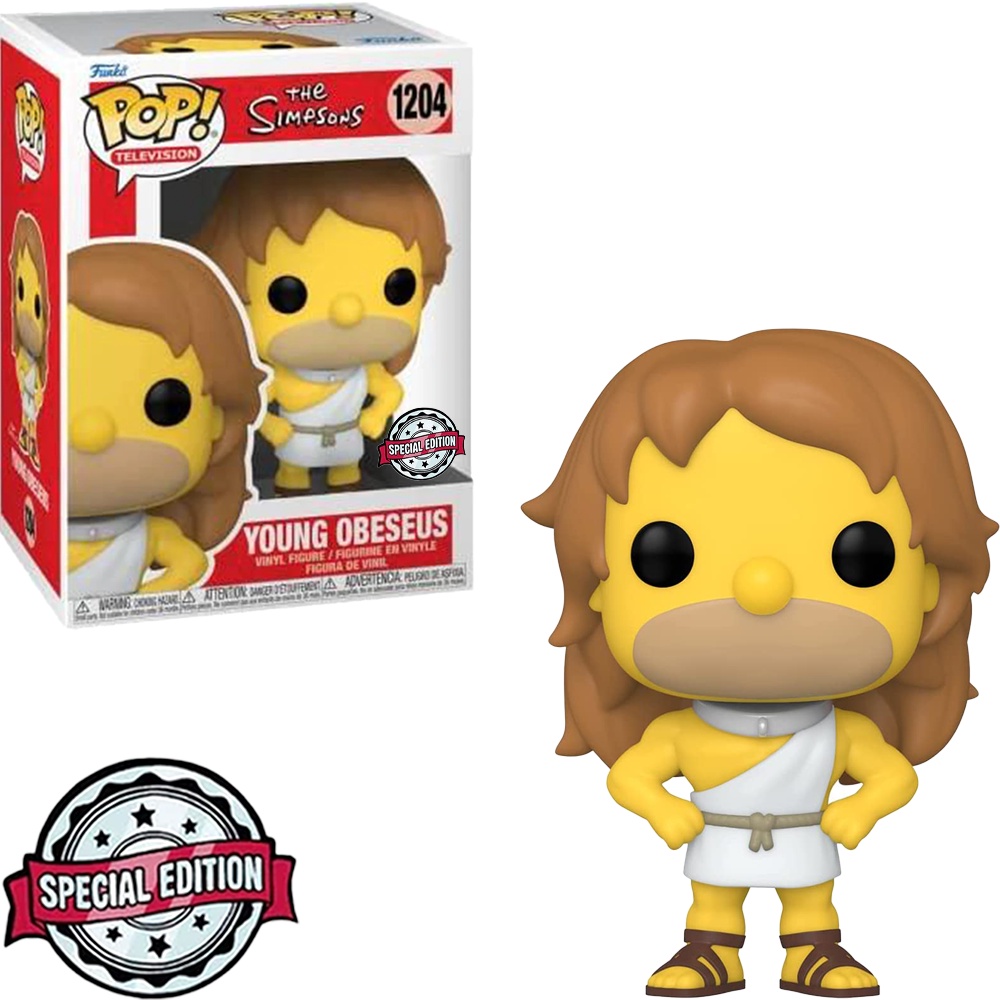 Funko Pop The Simpsons Young Obeseus 1204 | Shopee Brasil