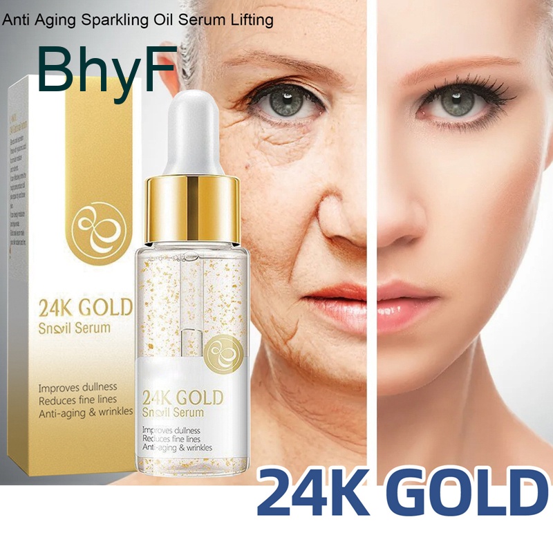 BhyF 24k Gold Collagen Booster Soro Facial , De Caracol Hidratante ...