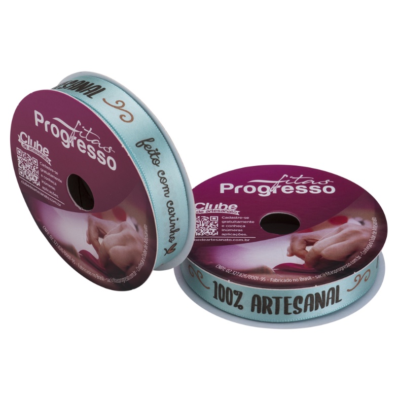Fita de Cetim Linha Artesanal - Cor 098 - 15mm - 10 metros - Progresso ...