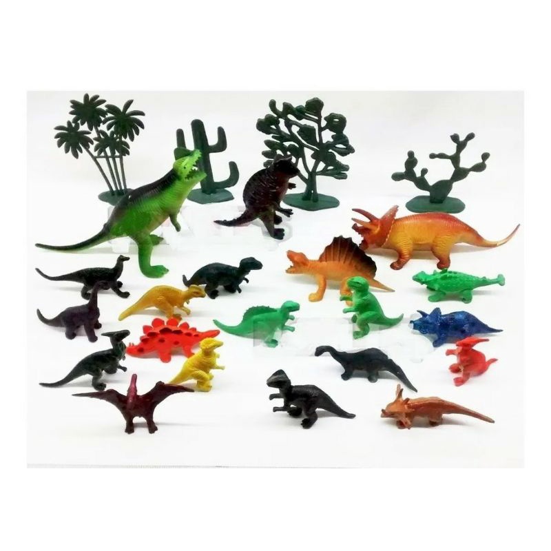 kit 12 brinquedo Dino - mini dinossauros jurassic park Envio Imediato | Shopee Brasil