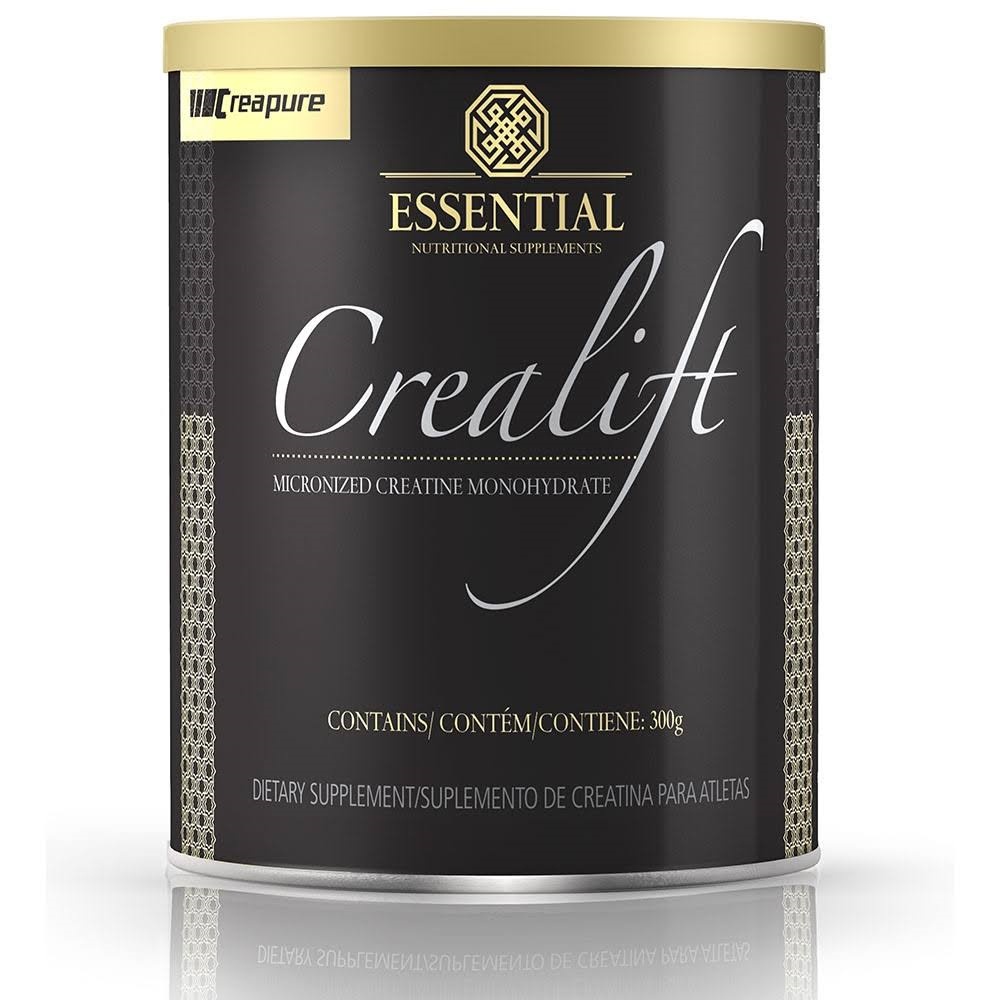 CREALIFT CREATINA MONOHIDRATADA 300G ESSENTIAL NUTRITION | Shopee Brasil