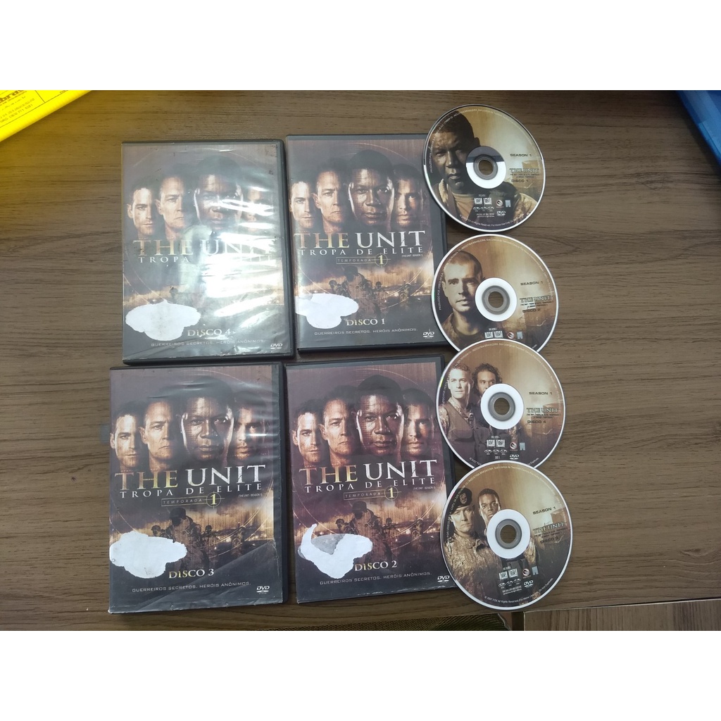 BOX DVD THE UNIT - TROPA DE ELITE - PRIMEIRA TEMPORADA - ORIGINAL ...