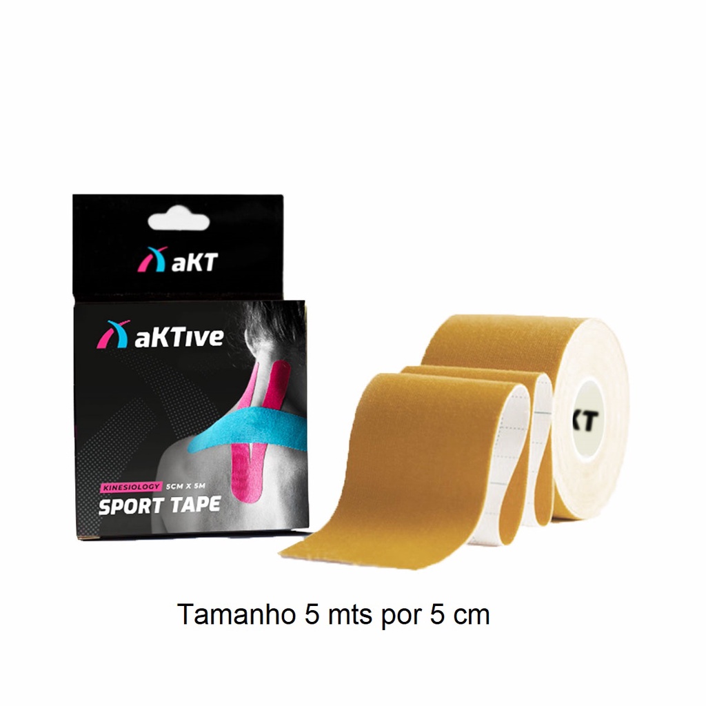 Bandagem Elastica Fita Funcional Kinesio Taping Adesiva Muscular Dor Fisioterapia Tape | Shopee ...