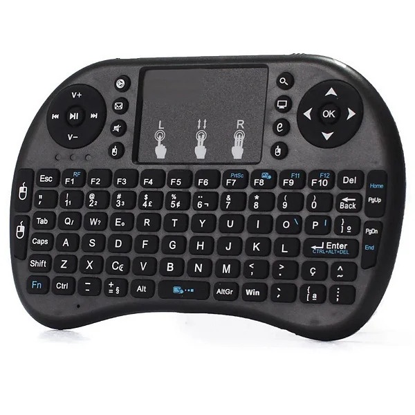 Mini Teclado Wireless Keyboard Mouse Tv Smart | Shopee Brasil