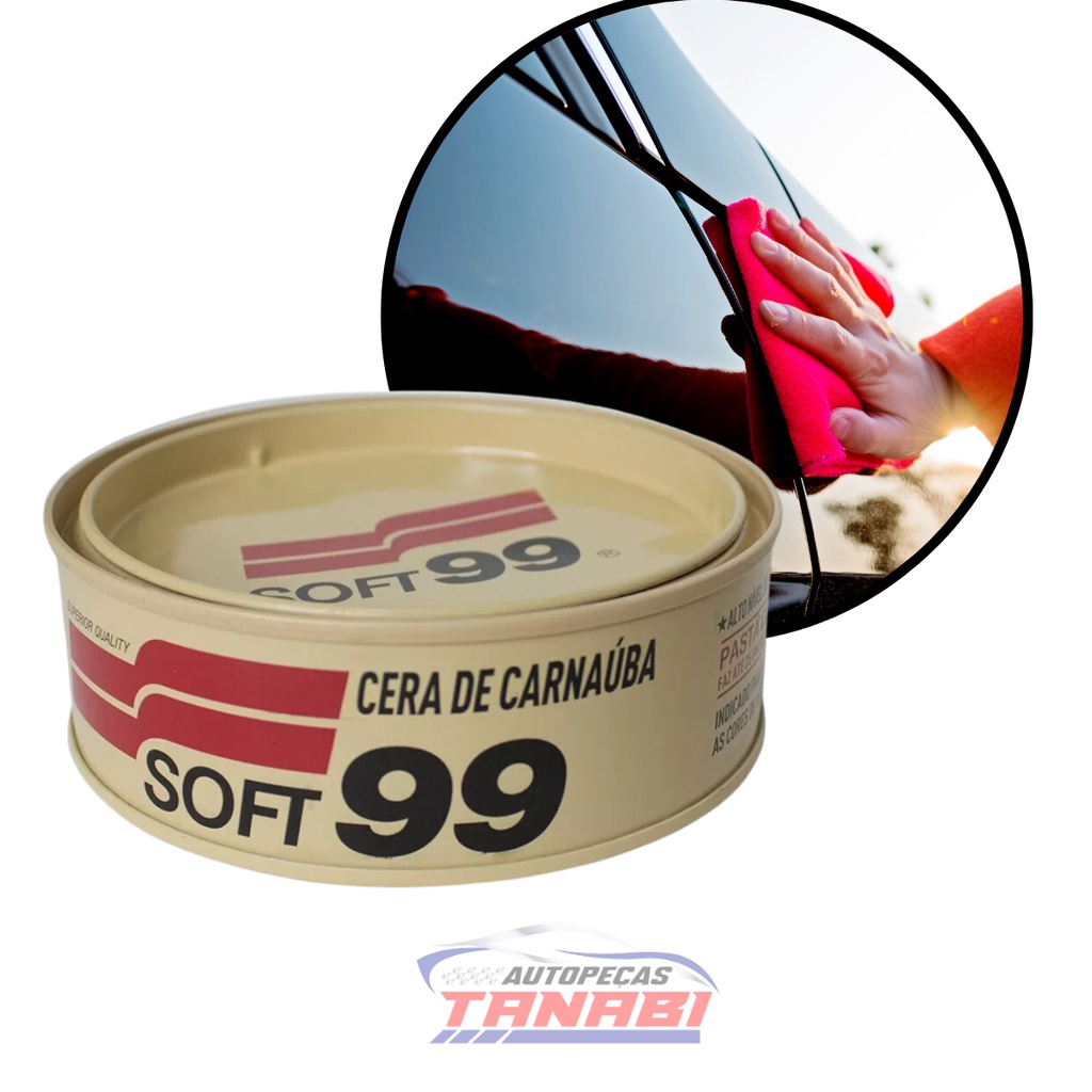 CERA SOFT99 ALL COLORS - CARNAUBA 100G | Shopee Brasil