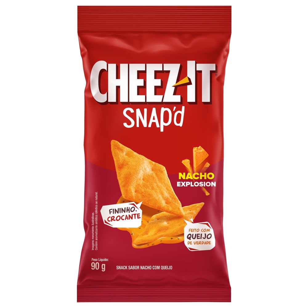 Snack Snapd Nacho Explosion 90g | Shopee Brasil