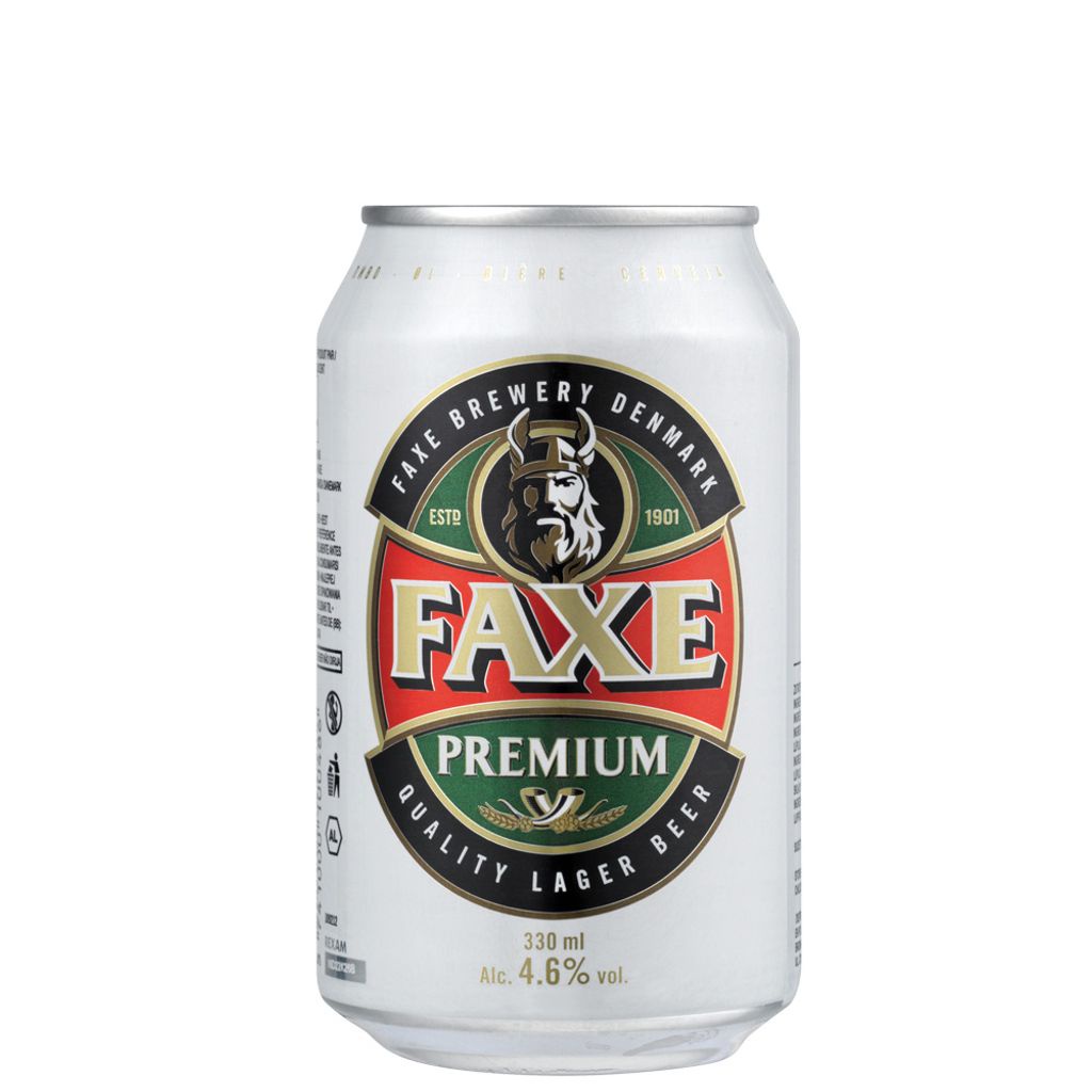Cerveja Faxe American Premium Lager Lt 330ml | Shopee Brasil