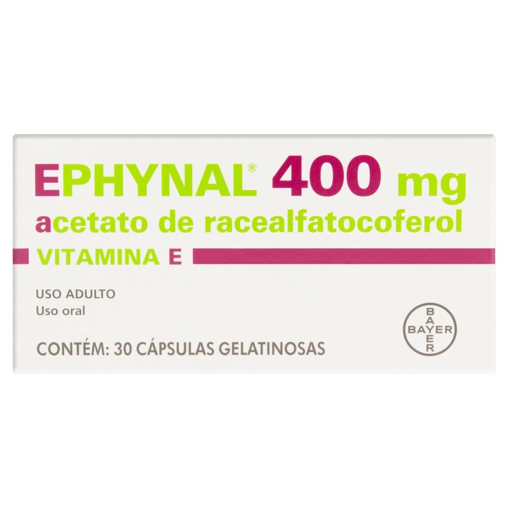 Ephynal 400mg Caixa Com 30 Cápsulas | Shopee Brasil