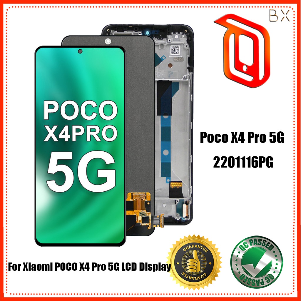 Tela De Exibição Original Para Xiaomi POCO X4 Pro 5G Montagem Do ...