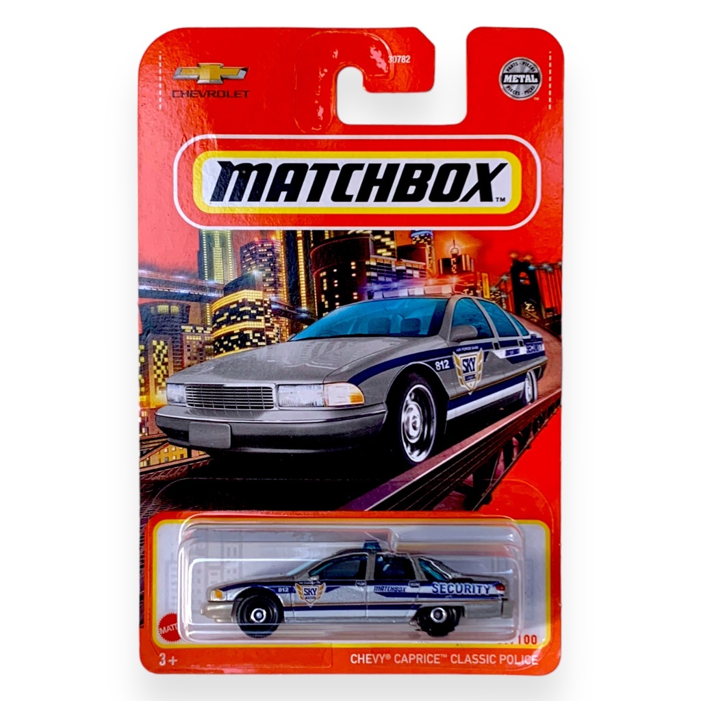 Miniatura Carro Matchbox Chevy Caprice Classic Police - CHEVROLET ...