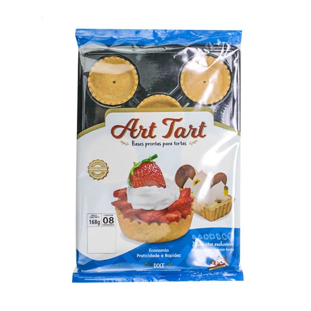 Art Tart Base Para Torta Doce Bt54 7cm Com 8 Unidades - Art Tart ...