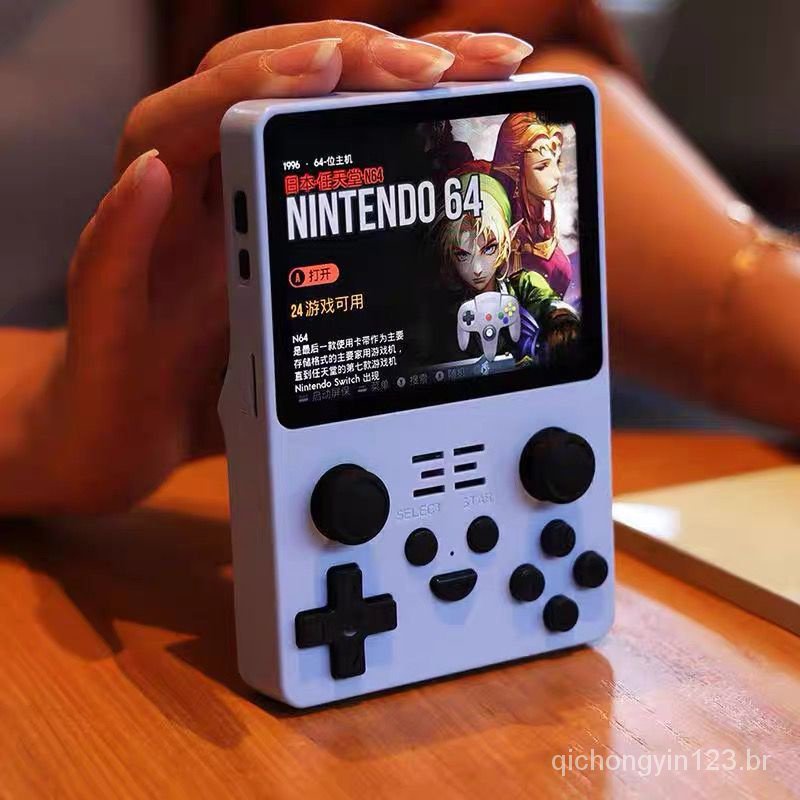 RGB20S open-source game console GBA Pokemon PS1 arcade King of Fighters ...