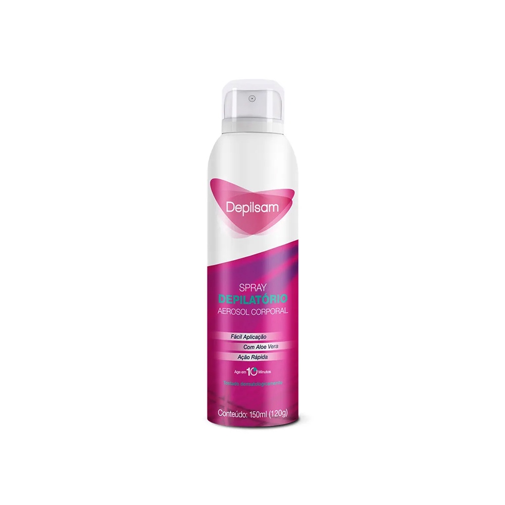 Spray Depilatório Corporal 150ml Depilsam | Shopee Brasil