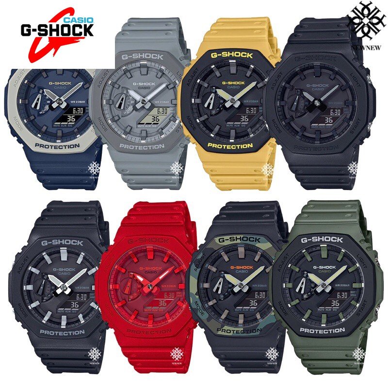 Casio G-SHOCK Ga-2100 Carbono CoreGuard ga2110et8 ga2110et2 ga21001a 1 ...