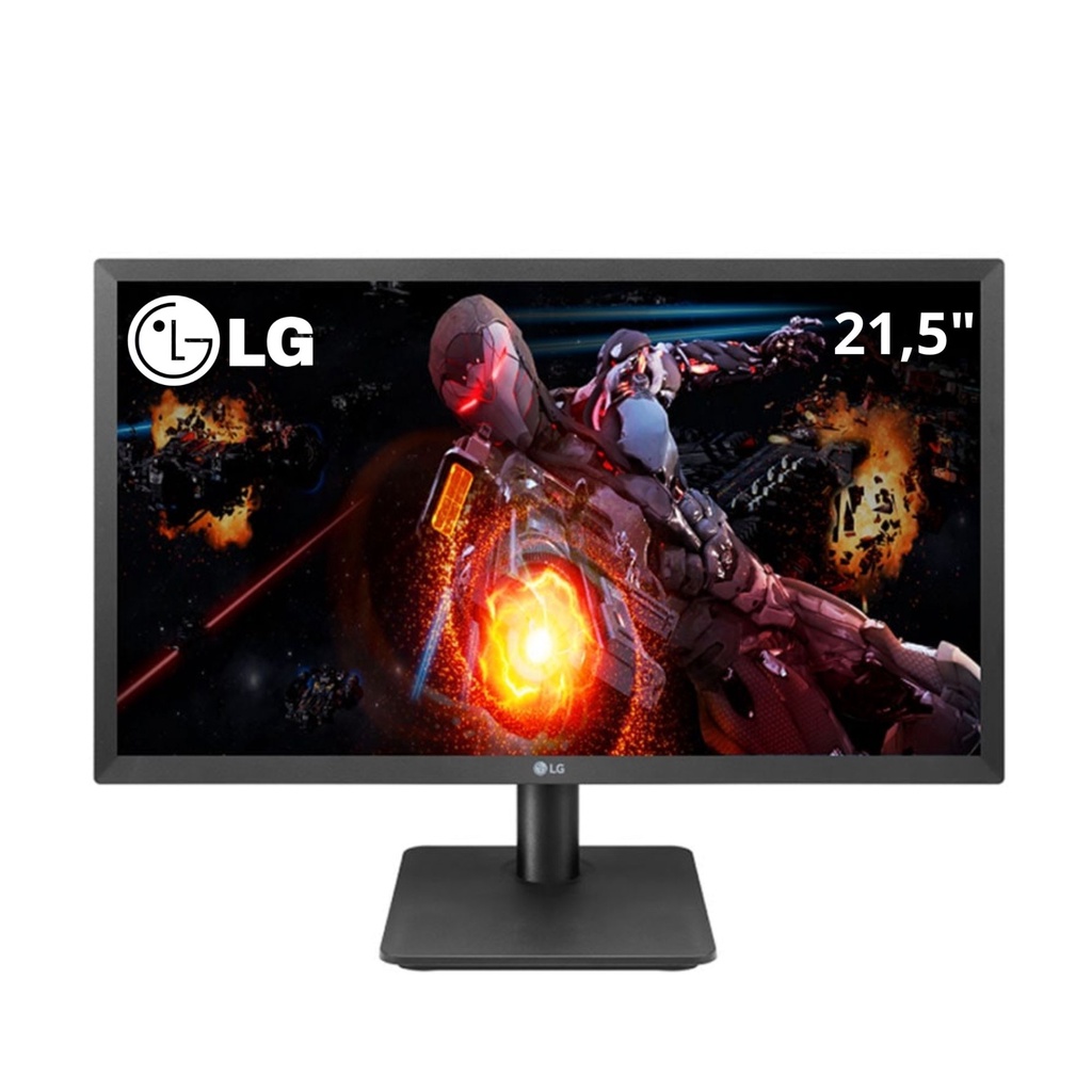 Monitor Gamer LG 21,5'' Full HD Led 75hz 5ms FreeSync Hdmi 22MP410-B | Shopee Brasil