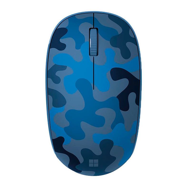 Mouse Microsoft Bluetooth Nightfall Camo - azul | Shopee Brasil