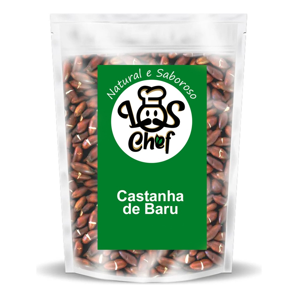 Castanha De Baru Torrada Sem Sal 500g e 1kg Natural Premium Los Chef ...