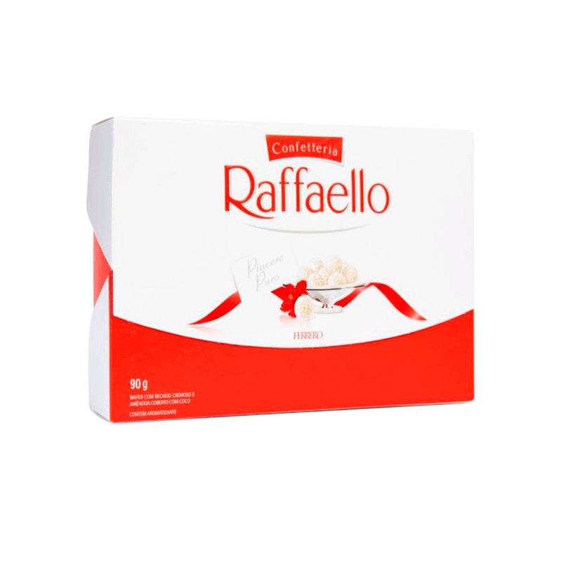 Bombom Raffaello Com 9 Unidades 90g - Ferrero | Shopee Brasil