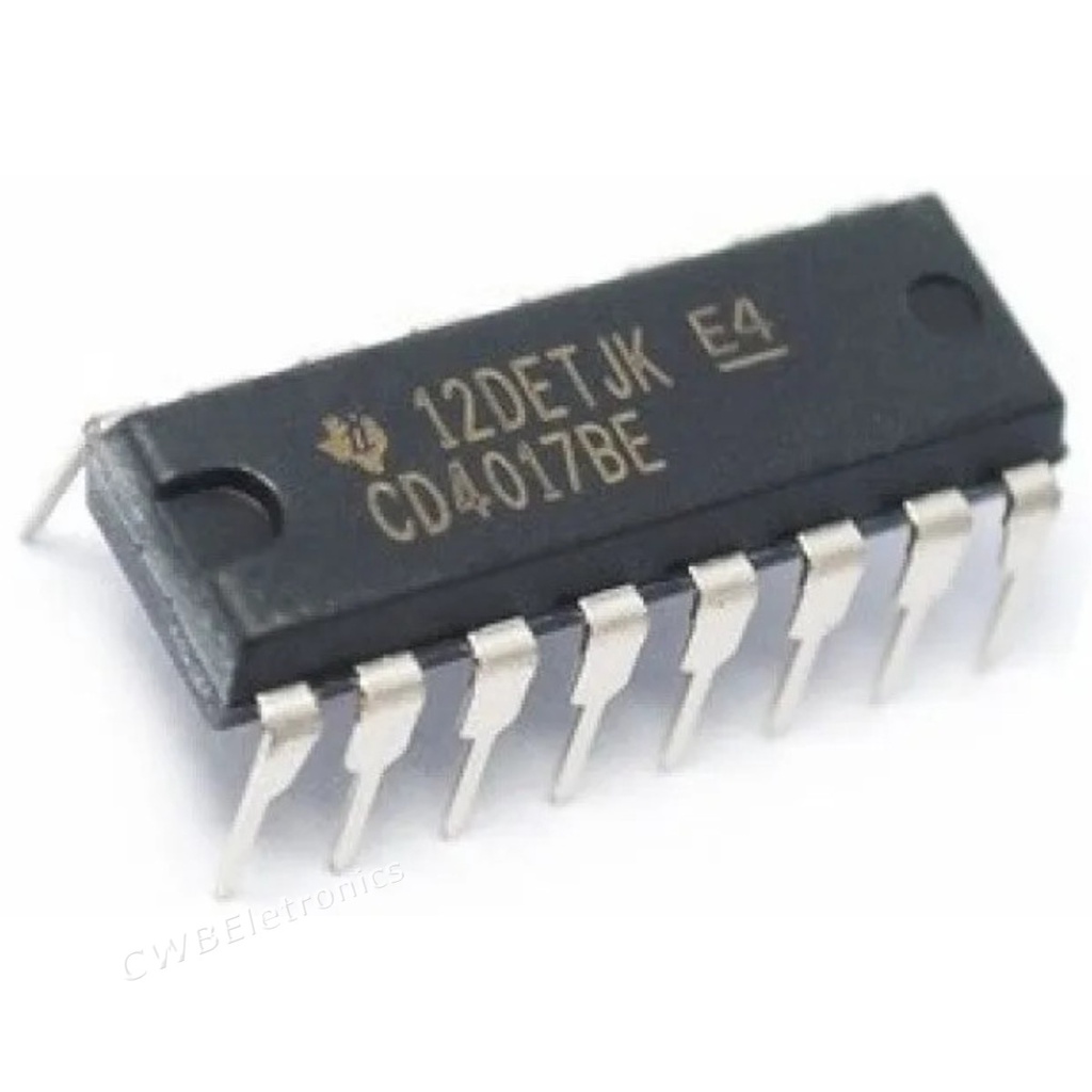 Circuito Integrado Cd4017 Ci Dip-14 Envio Imediato | Shopee Brasil