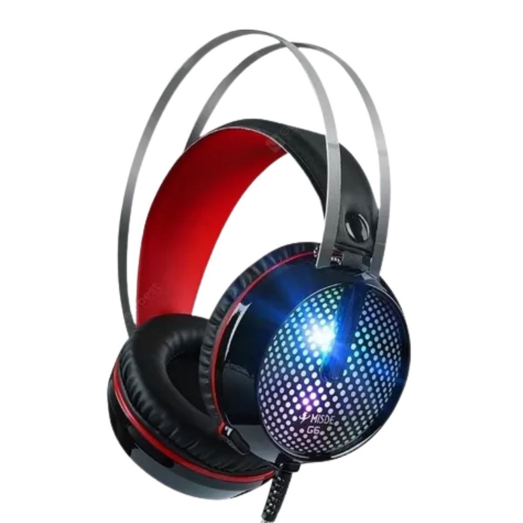 Fone De Ouvido Head Set Gamer C/ Mic G6 Gaming - Misde | Shopee Brasil
