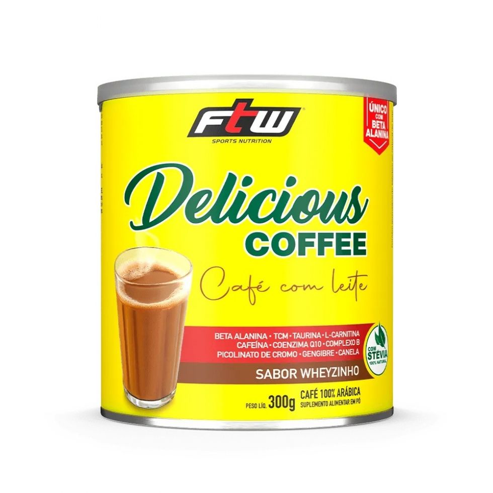 Delicious Coffee (300g) - Sabor: Wheyzinho (Natural) | Shopee Brasil