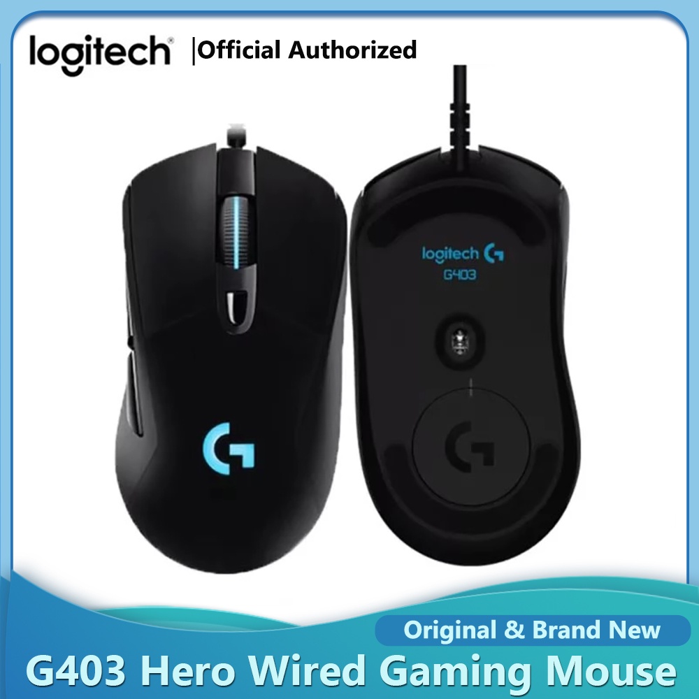 Limited Time Offer Logitech G403 Hero Gaming Mouse RGB Gaming Mouse Max 25600Dpi Wired Mouse ...