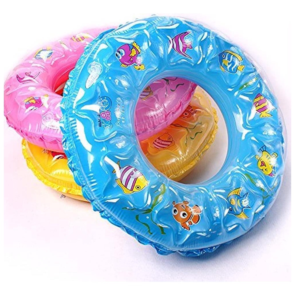 Boia Inflavel De 70cm Com Desenhos Colorida Para Praia Piscina Festa ...