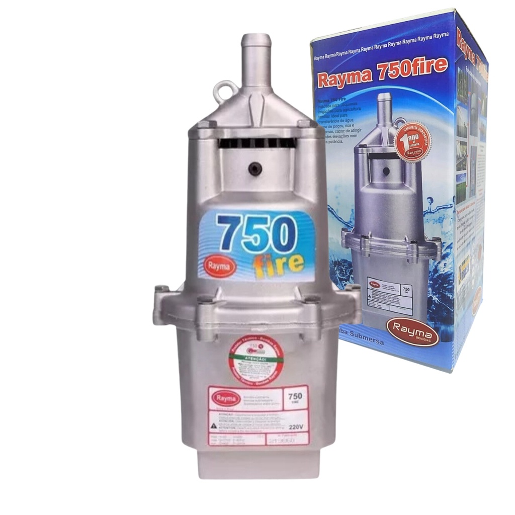 Bomba Sapo Submersa Bomba d'Água Vibratória 750 Fire Rayma | Shopee Brasil