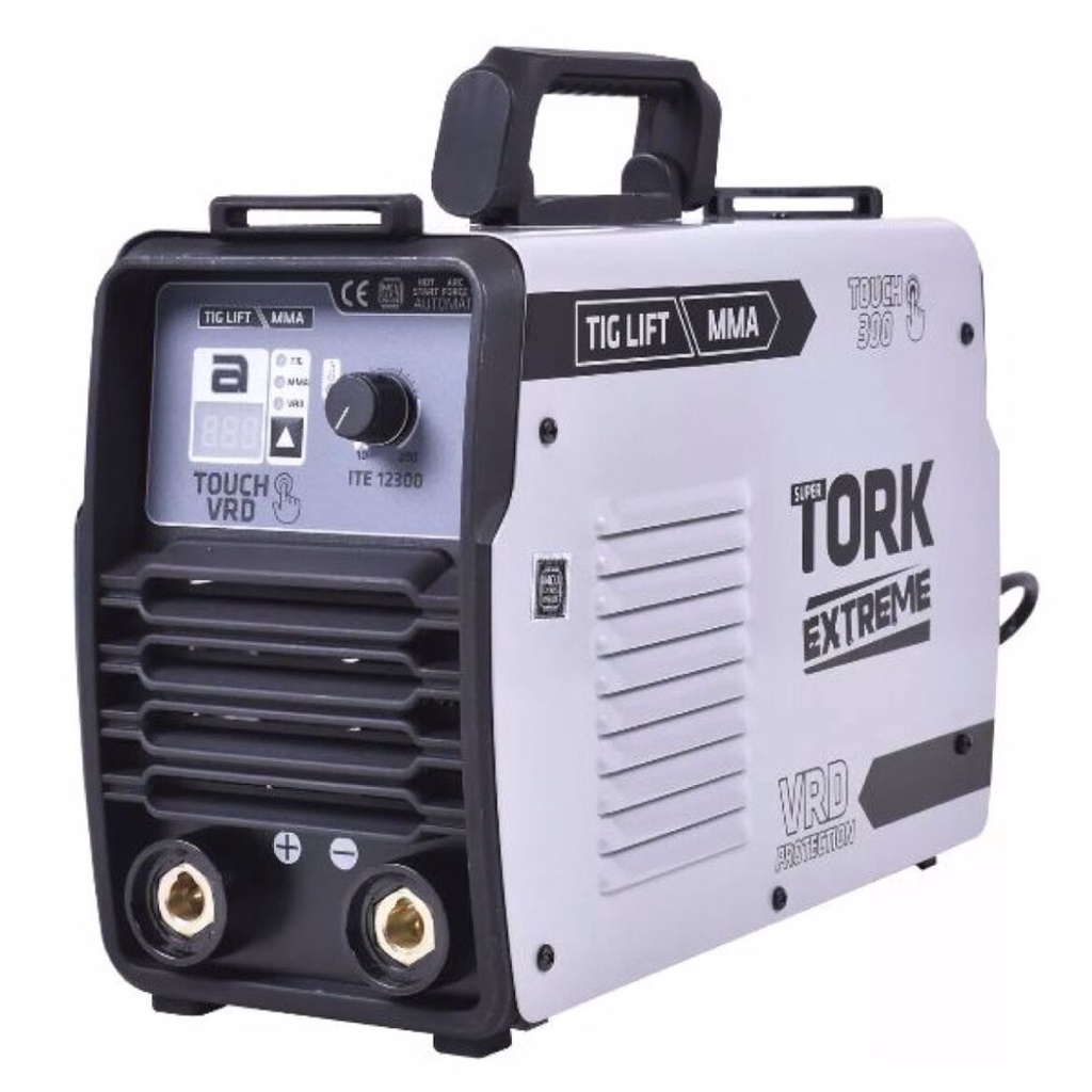 Inversora Solda SuperTork Extreme ITE-12300 Touch 300 VRD 2x1 220v (TIG LIFT-Eletrodo) | Shopee ...