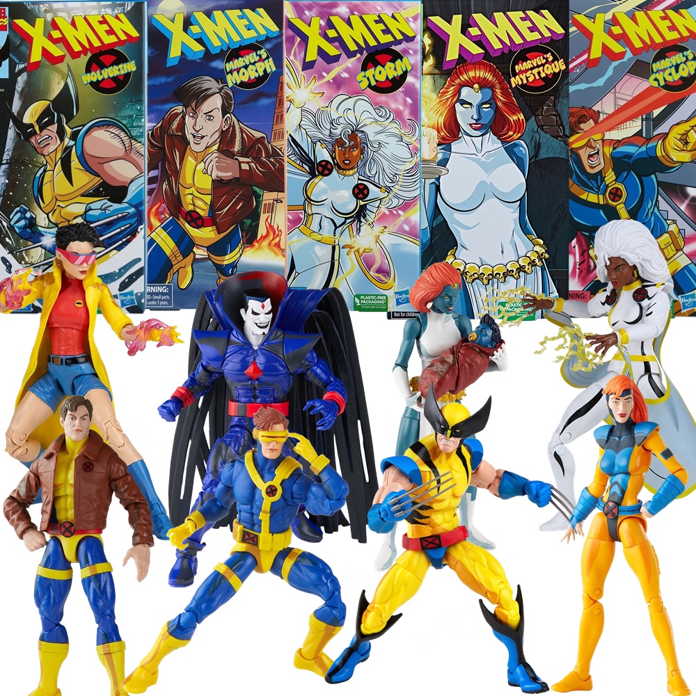 Marvel Legends VHS Embalagem 6 "X-Men Comics Versão Hasbro Pulse Action Figure Modelo Toy Hobby ...