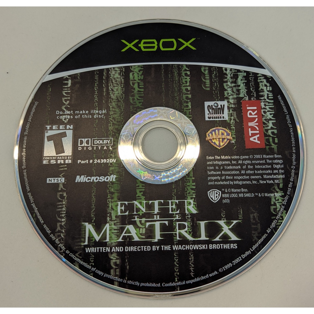 jogo enter the matrix xbox clássico | Shopee Brasil