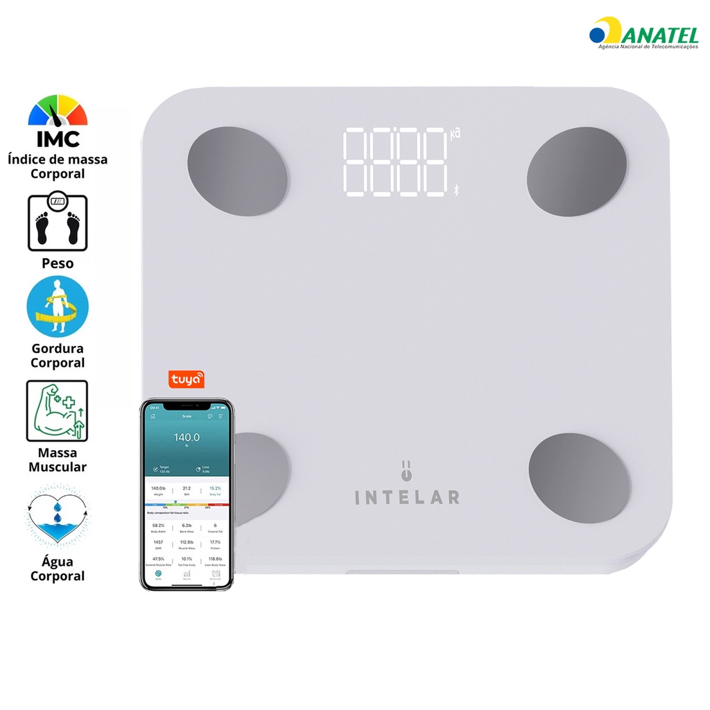 Body Fat Scale Smart Wireless Digital Bathroom Weight Scale Body ...
