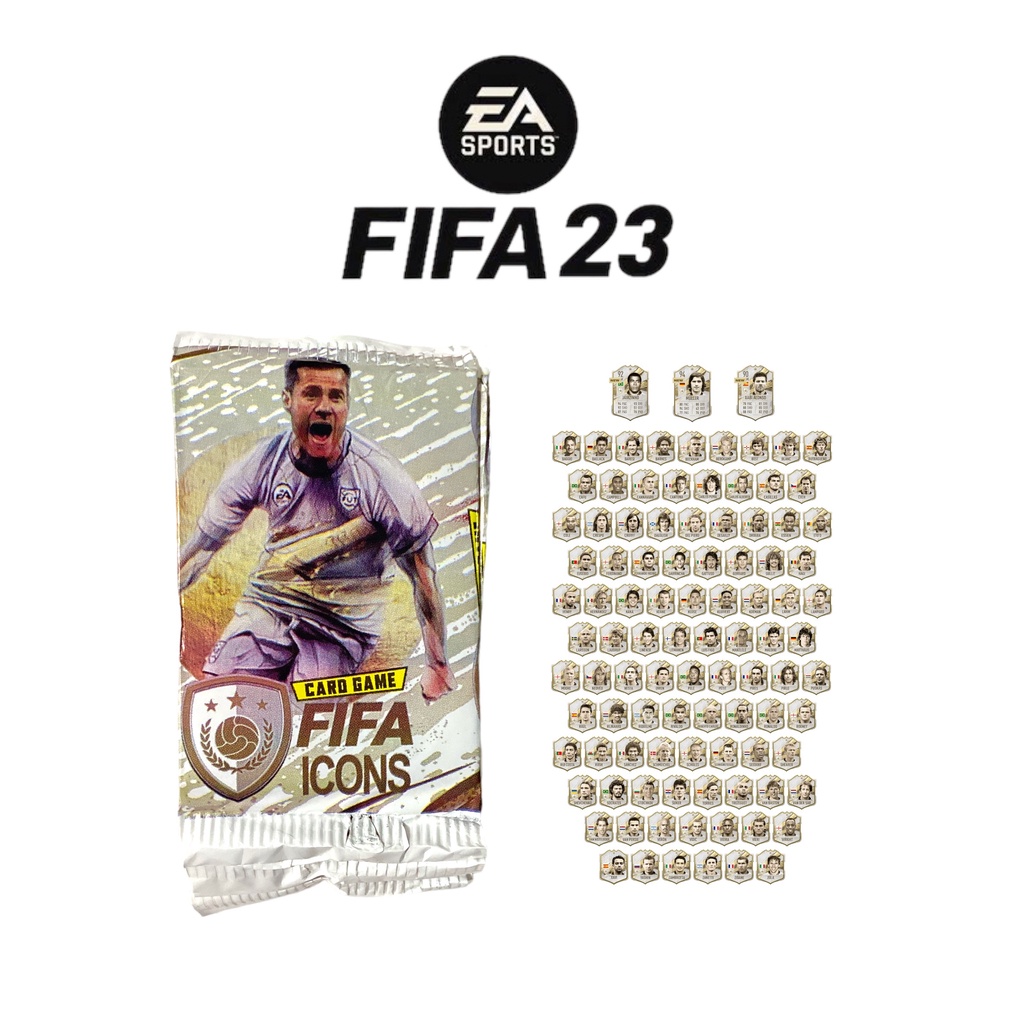 Kit 200 Cards Fifa Icons Ultimate Team 23 Jogadores Icones | Shopee Brasil