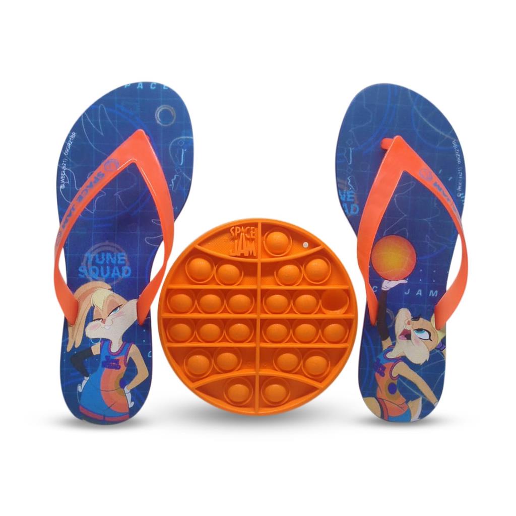Chinelo Infantil Feminino Space Jam - Pop It | Shopee Brasil