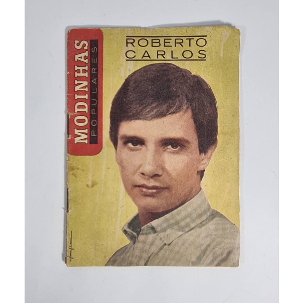Revista Modinhas Populares Roberto Carlos | Shopee Brasil