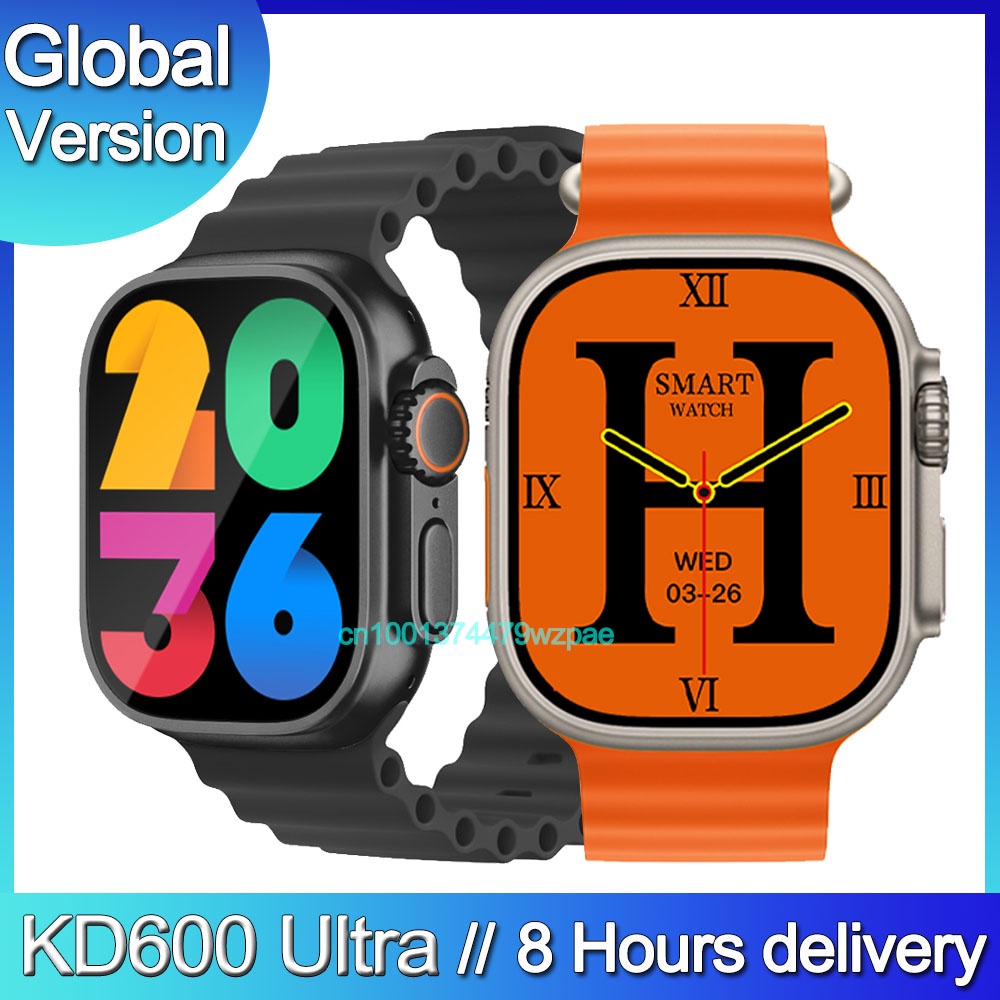 Smartwatch 9 Ultra Para Relógio Apple KD600 Atualização KD500 Series 8 ...