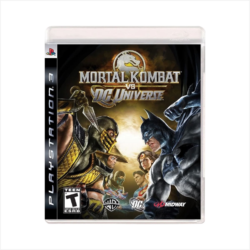 Jogo Mortal Kombat vs DC Universe - PS3 - Usado | Shopee Brasil