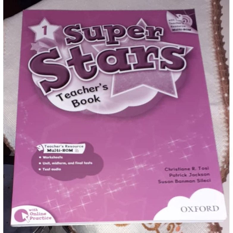 Super Stars 1 - Teacher's Book Pack | Shopee Brasil