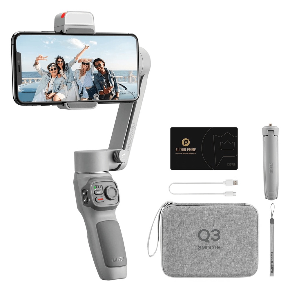 Estabilizador Zhiyun Smooth-Q3 Combo Gimbal de 3 Eixos para Smartphones ...