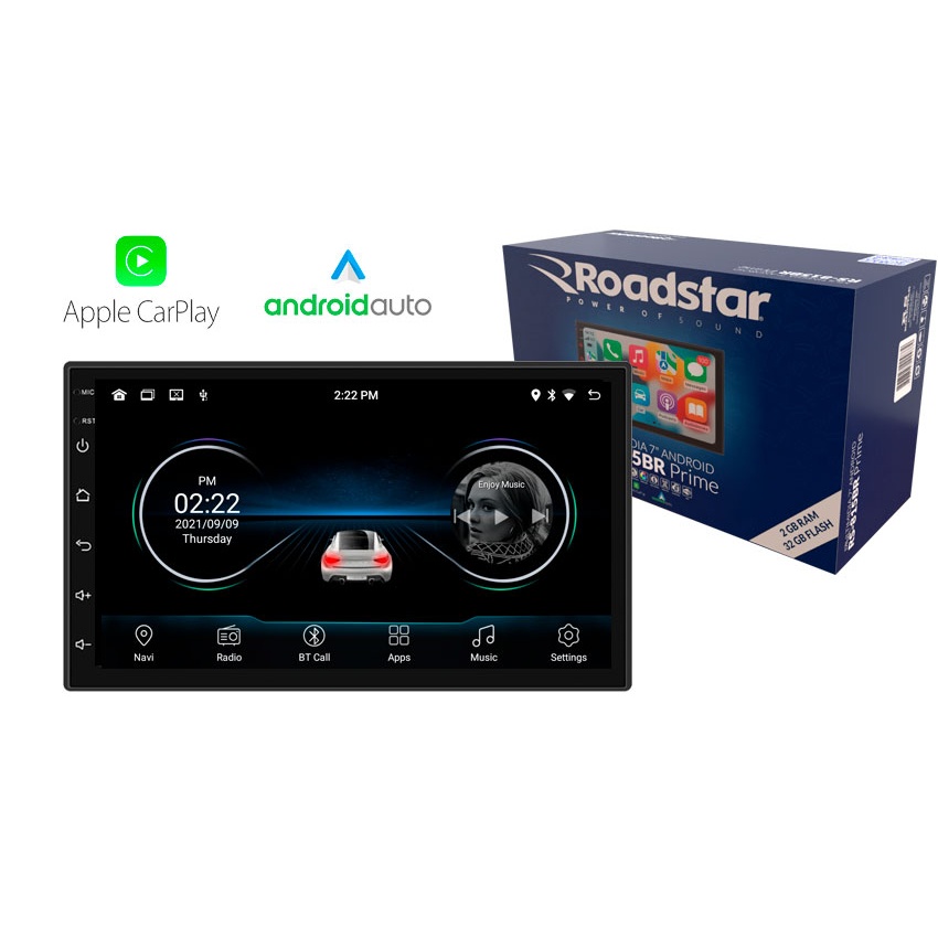 Radio Multimidia MP5 Android / Carplay 7 Polegadas RS-815BR Prime | Shopee Brasil