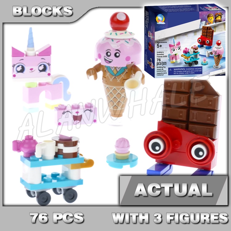 76pcs MOVIE Unikitty's Sweetest Friends Ever Chocolate Bar Ice Cream ...