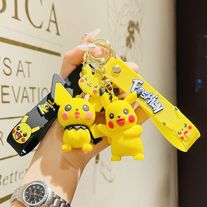 Chaveiro Criativo Pokémon Pikachu Series/Doll Pendant Cartoon Handbag ...