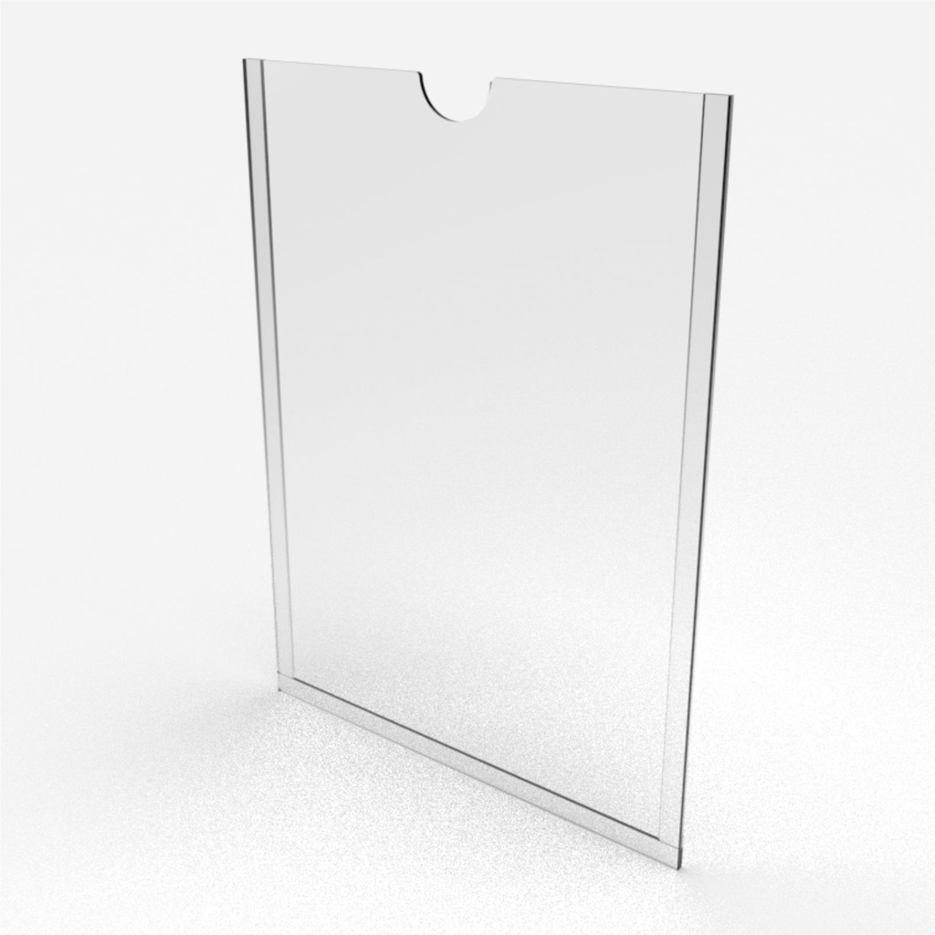 DISPLAY ACRILICO DE PAREDE COM TIRAS A5 VERTICAL | Shopee Brasil