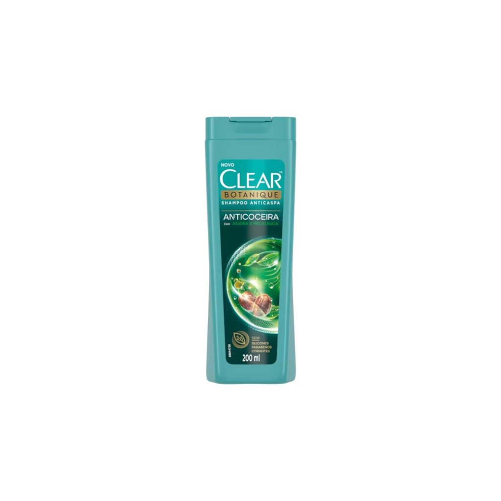 Shampoo Anticaspa Clear Botanique Anticoceira 200ml | Shopee Brasil