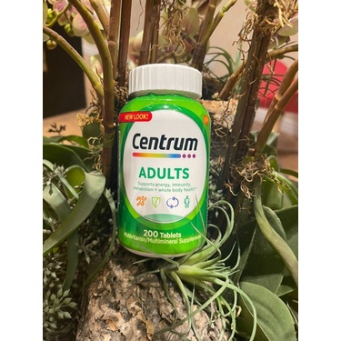 Multivitaminico Centrum Adulto Importado 200 Caps. | Shopee Brasil